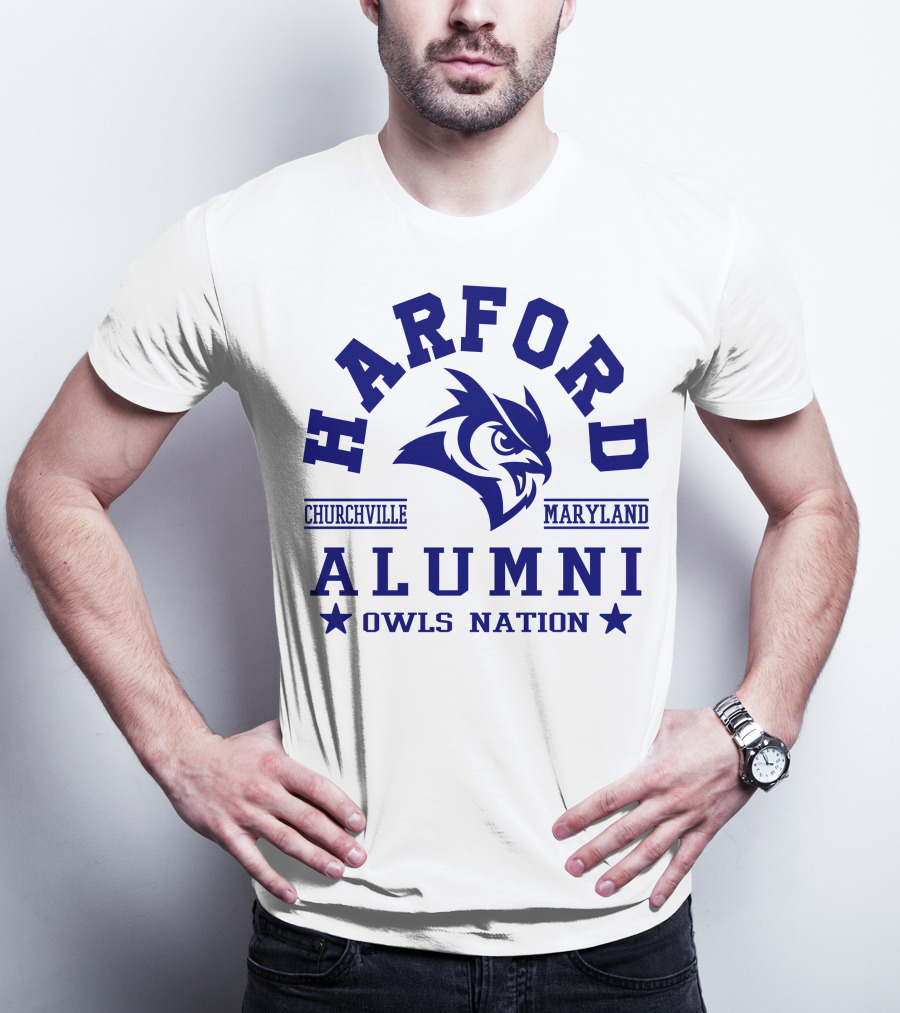 Harford Alumni Owls Nation Churchville Maryland T-Shirt