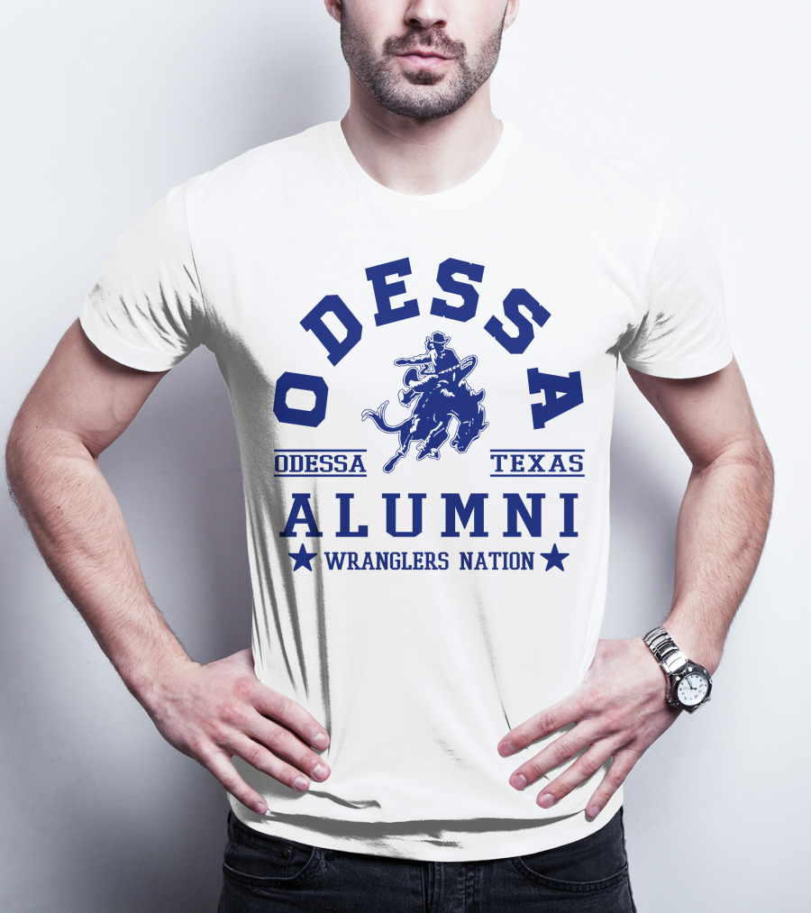 Odessa Texas Alumni Wranglers Nation T-Shirt