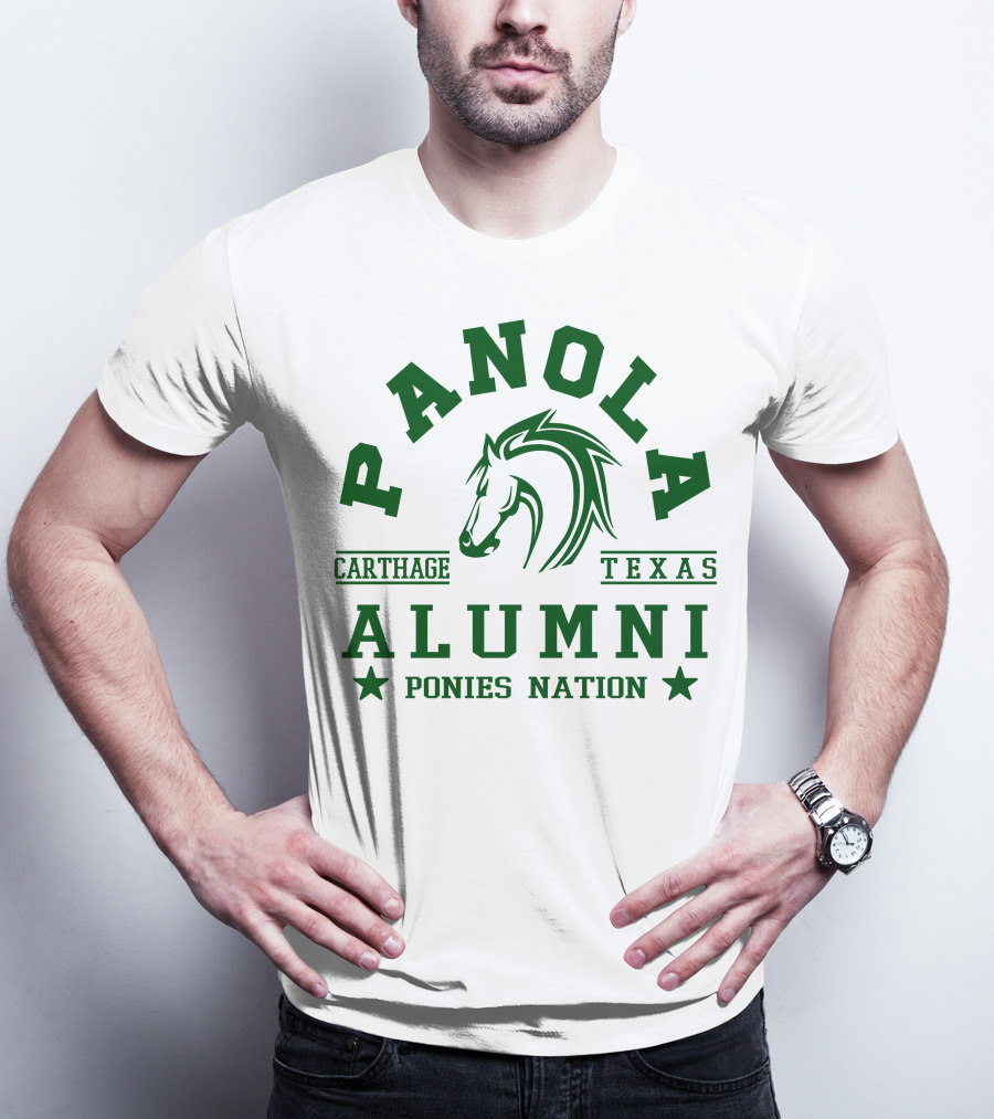 Panola Carthage Texas Alumni Ponies Nation T-Shirt