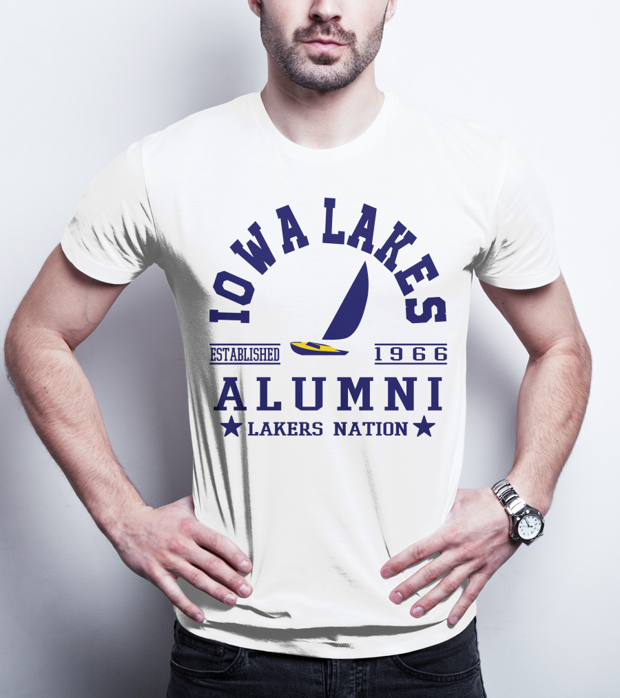 Iowa Lakes Alumni Established 1966 Lakers Nation T-Shirt