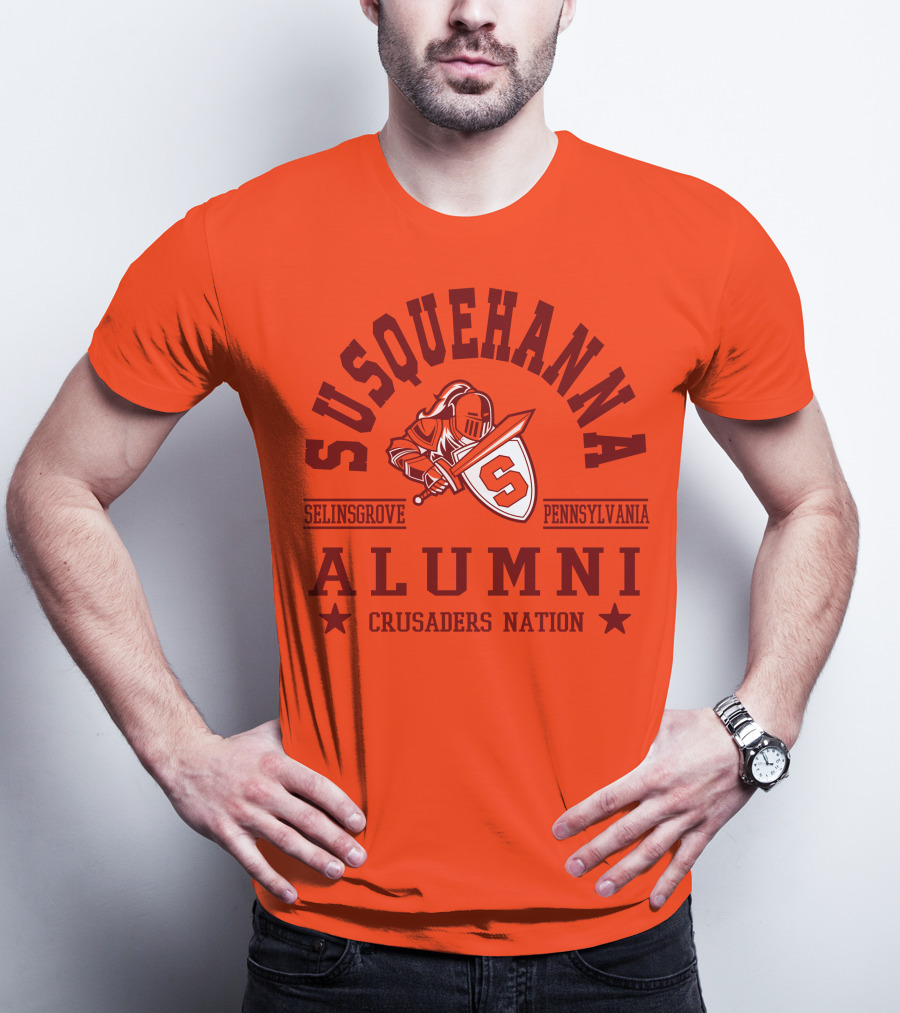 Susquehanna Alumni Crusaders Nation Selinsgrove Pennsylvania T-Shirt