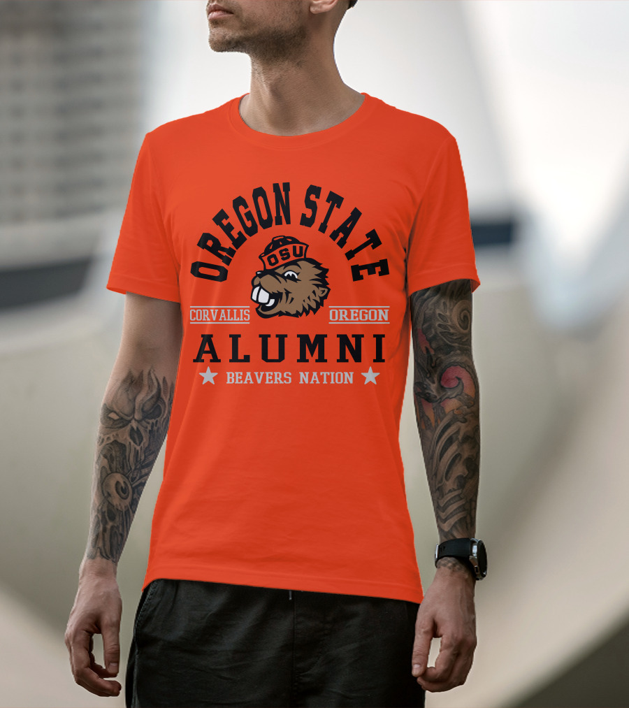 Oregon State Alumni Beavers Nation Corvallis OSU T-Shirt
