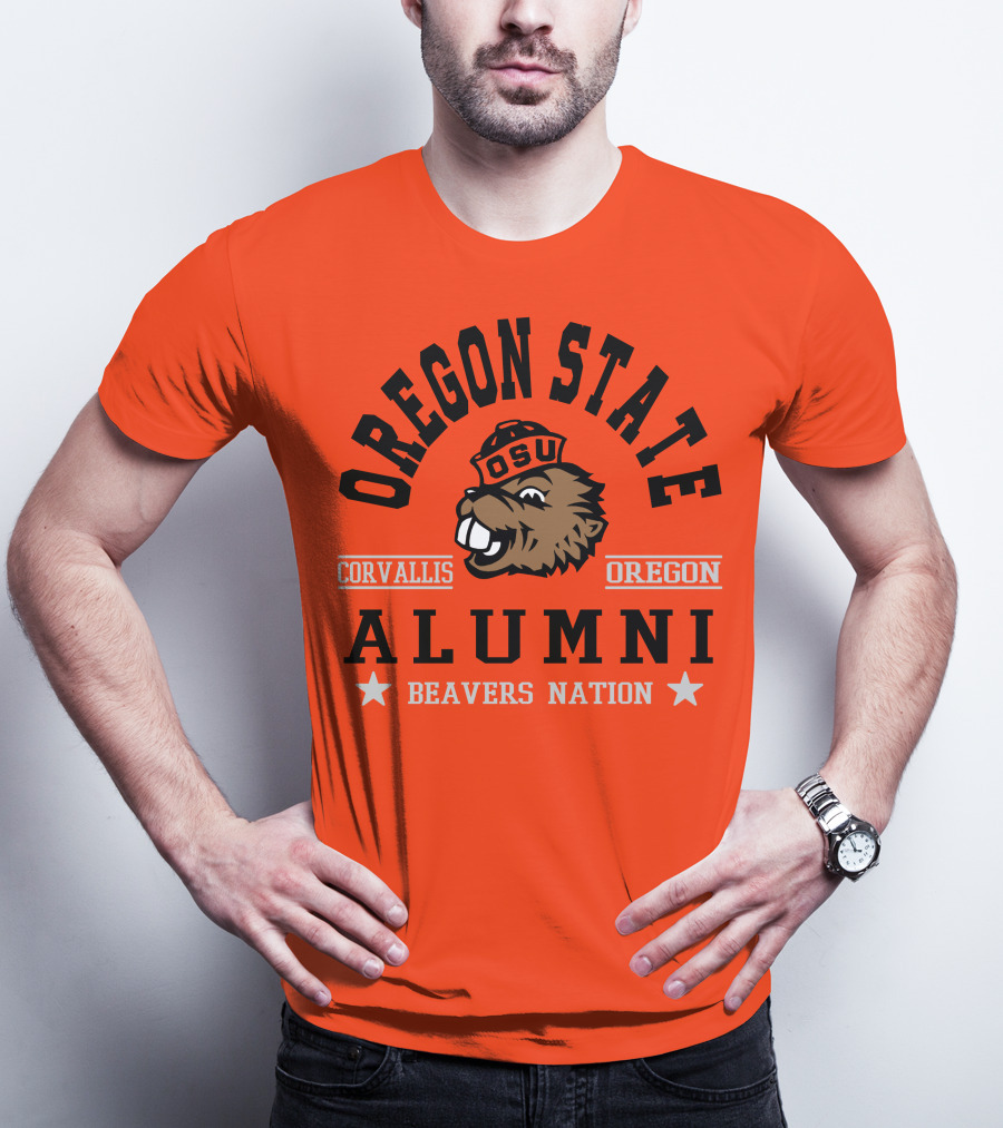 Oregon State Alumni Beavers Nation Corvallis OSU T-Shirt