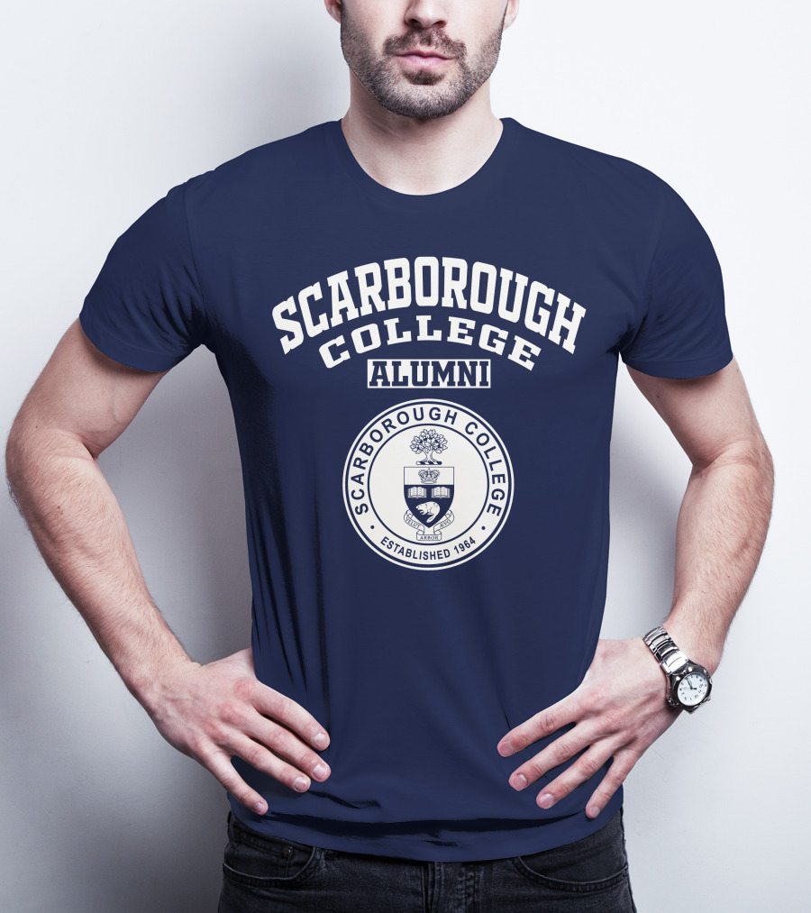 Scarborough College Alumni Established 1964 Crest T-Shirt