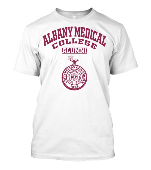 Albany Medical College Alumni Universitas Concordiae 1839 1873 T-Shirt