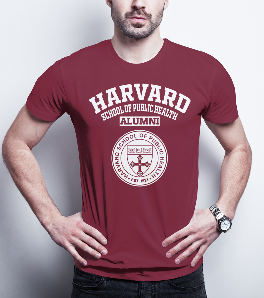 Harvard School Of Public Health Alumni Est. 1913 Seal T-Shirt