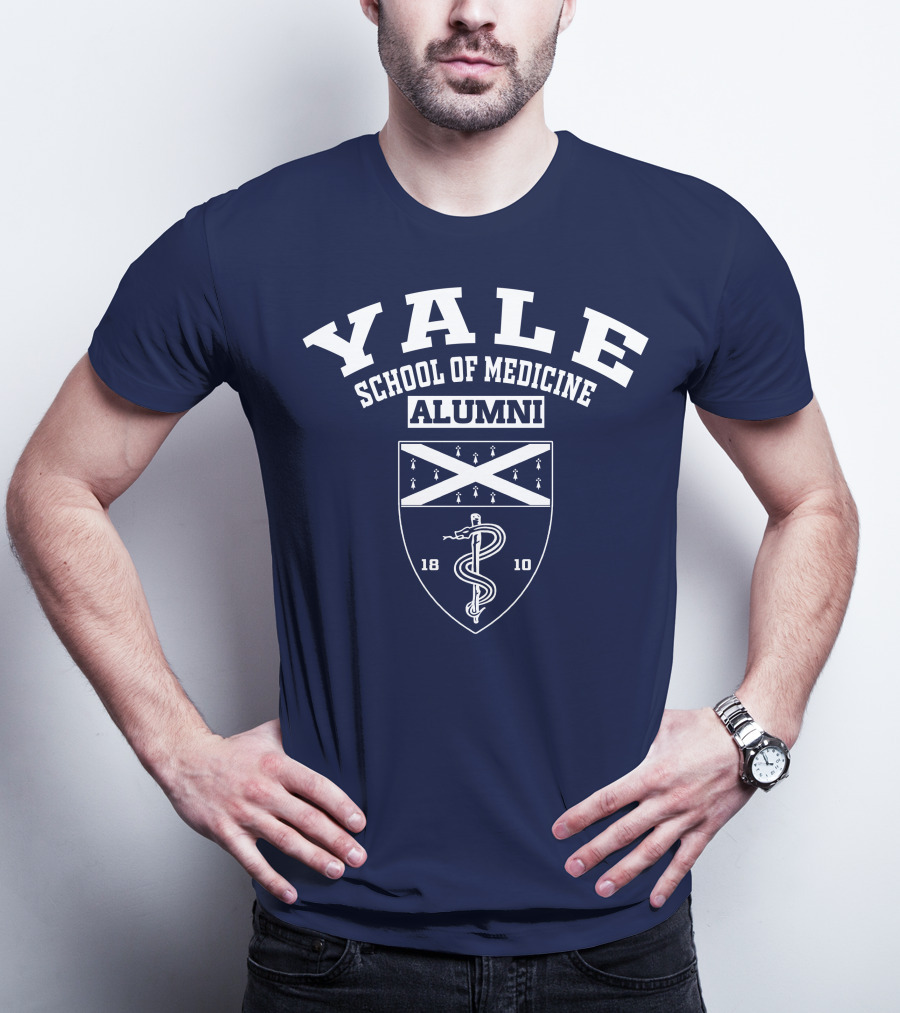 Yale School Of Medicine Alumni 1810 Emblem T-Shirt
