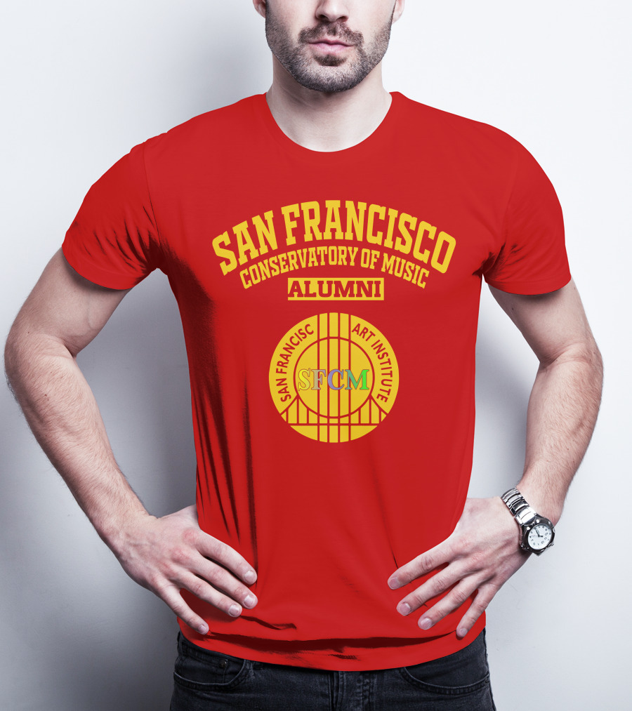 San Francisco Conservatory Of Music Alumni SFCM Art Institute T-Shirt