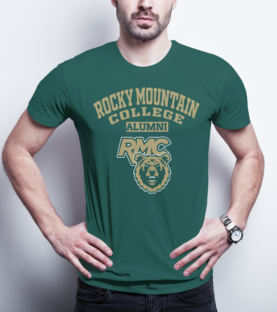 ROCKY MOUNTAIN COLLEGE ALUMNI RMC Bear T-Shirt