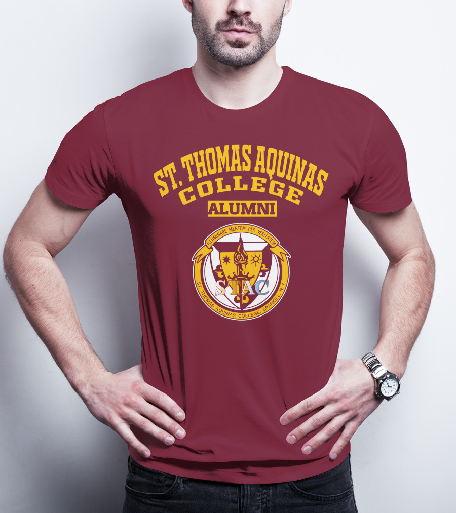 St. Thomas Aquinas College Alumni Illuminare Mentem Per Veritatem STAC Sparkill NY T-Shirt