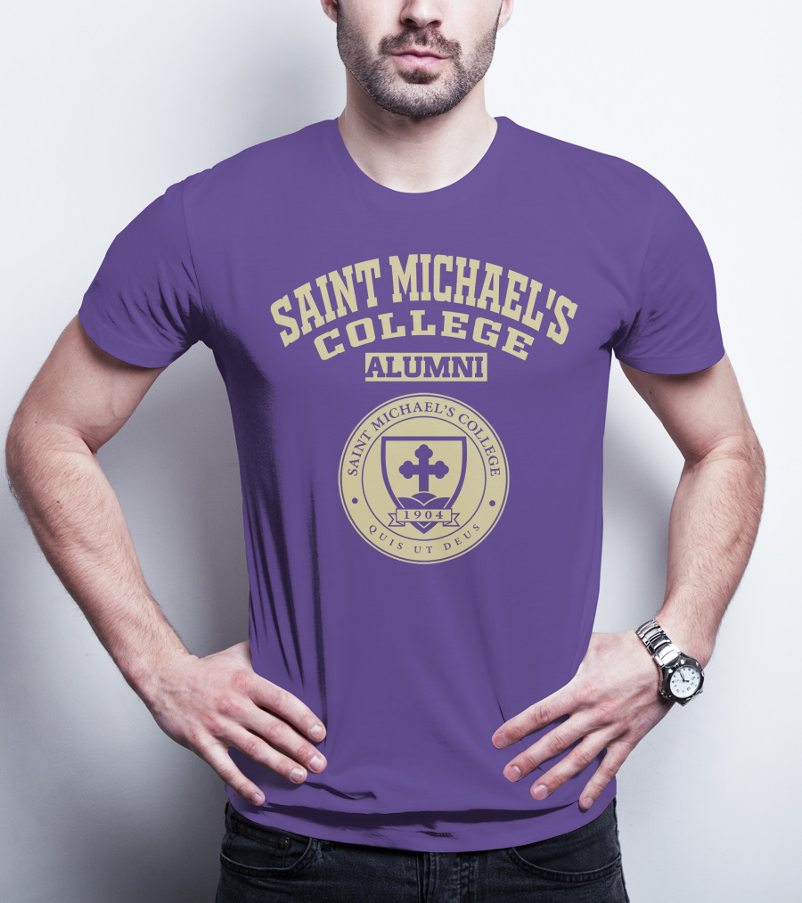 Saint Michael's College Alumni 1904 Quis Ut Deus T-Shirt