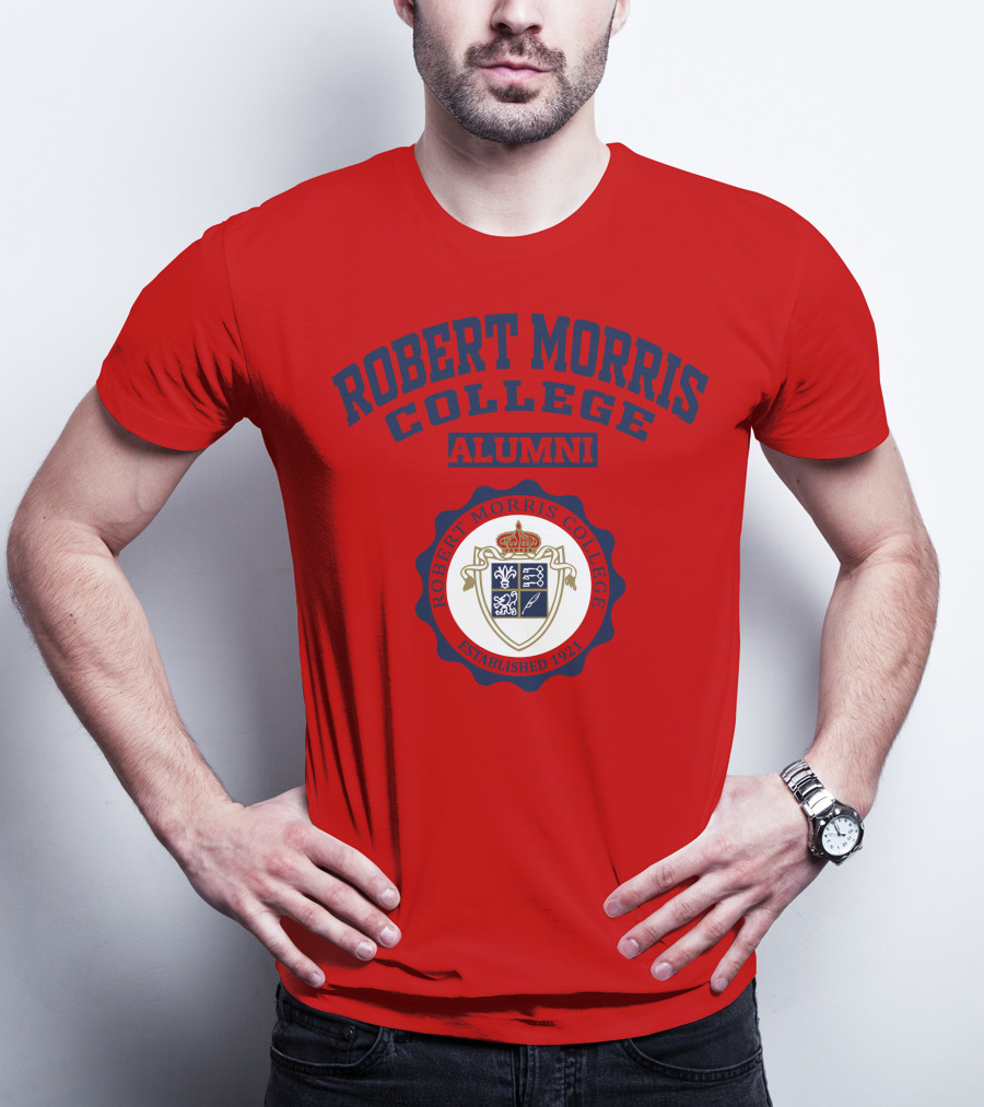 Robert Morris College Alumni Established 1921 Crest T-Shirt