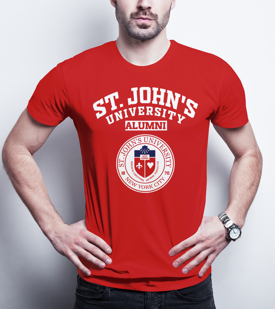 St. John's University Alumni New York City 1870 Ecce Agnus T-Shirt