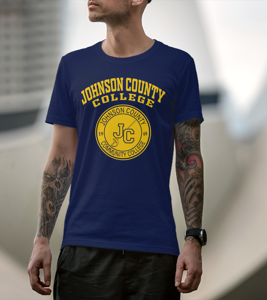 Johnson County Community College JC 1969 Crest T-Shirt