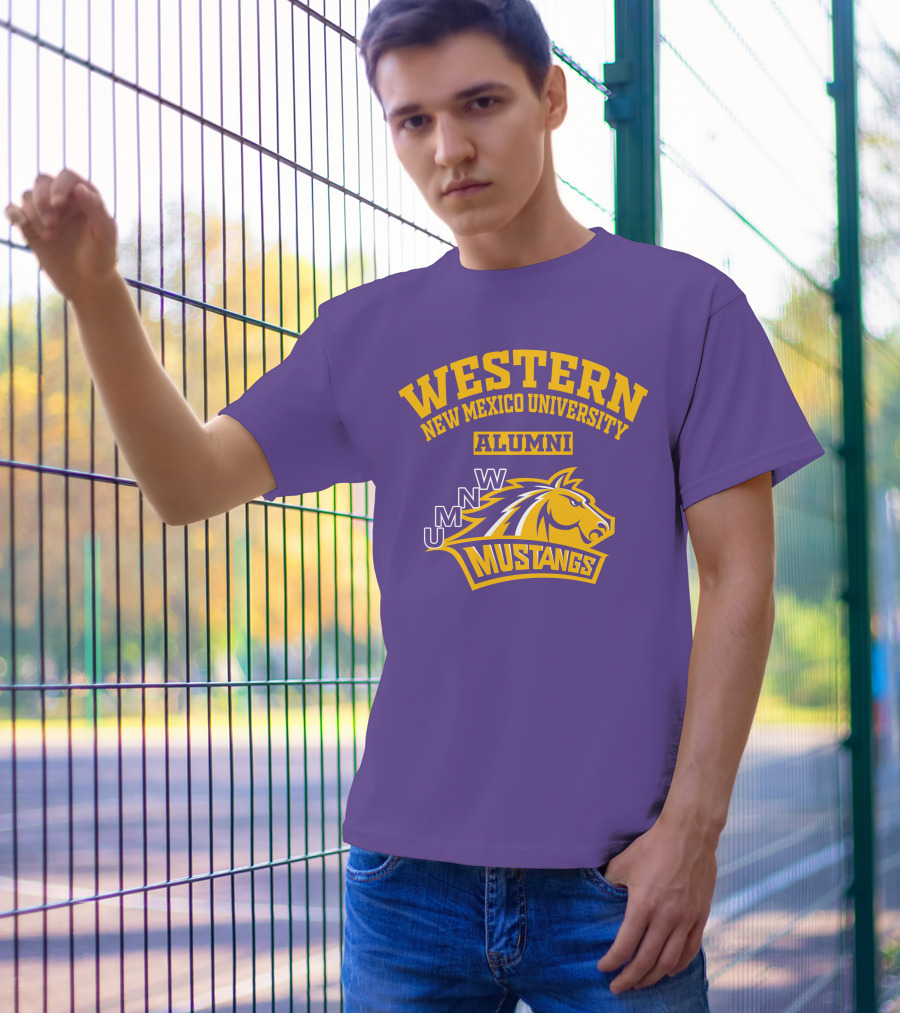 WESTERN NEW MEXICO UNIVERSITY ALUMNI MUSTANGS UNM WNMU T-Shirt