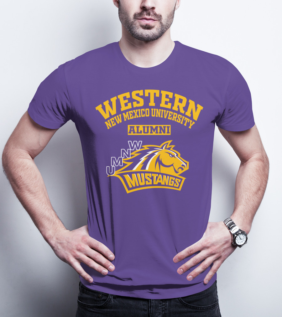 WESTERN NEW MEXICO UNIVERSITY ALUMNI MUSTANGS UNM WNMU T-Shirt