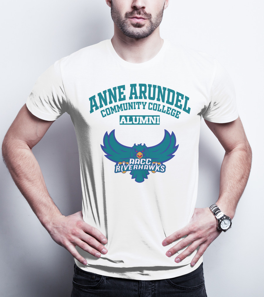 Anne Arundel Community College Alumni AACC Riverhawks T-Shirt