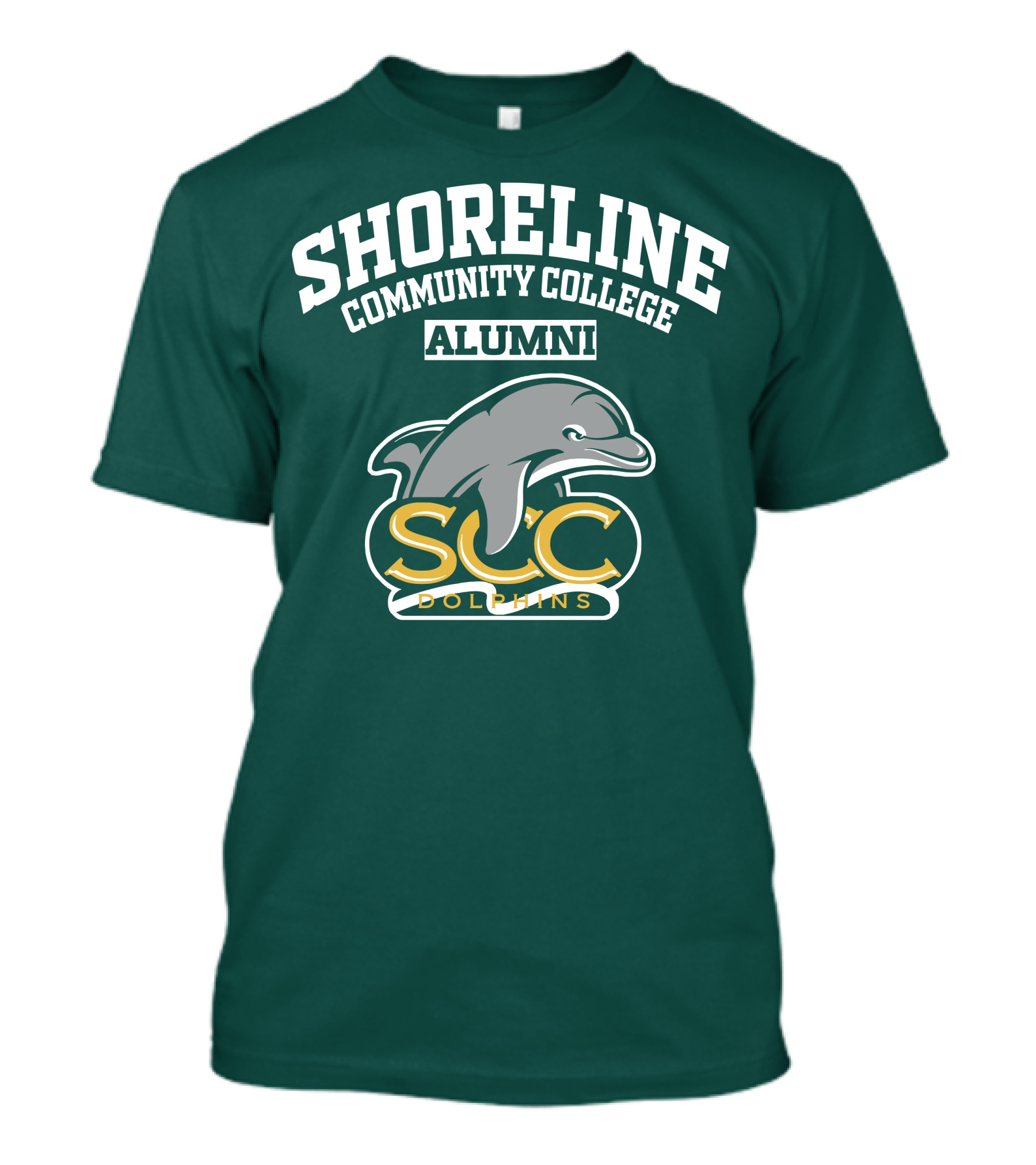 Shoreline Community College Alumni SCC Dolphins T-Shirt