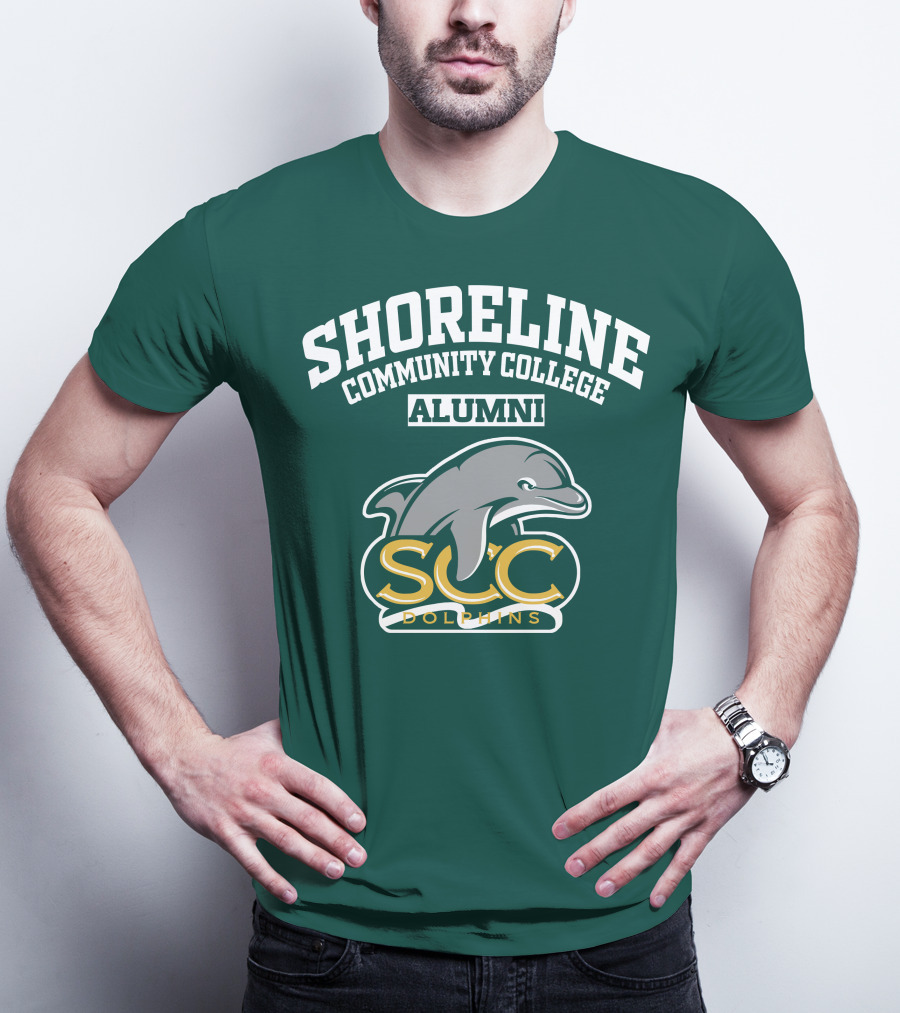 Shoreline Community College Alumni SCC Dolphins T-Shirt