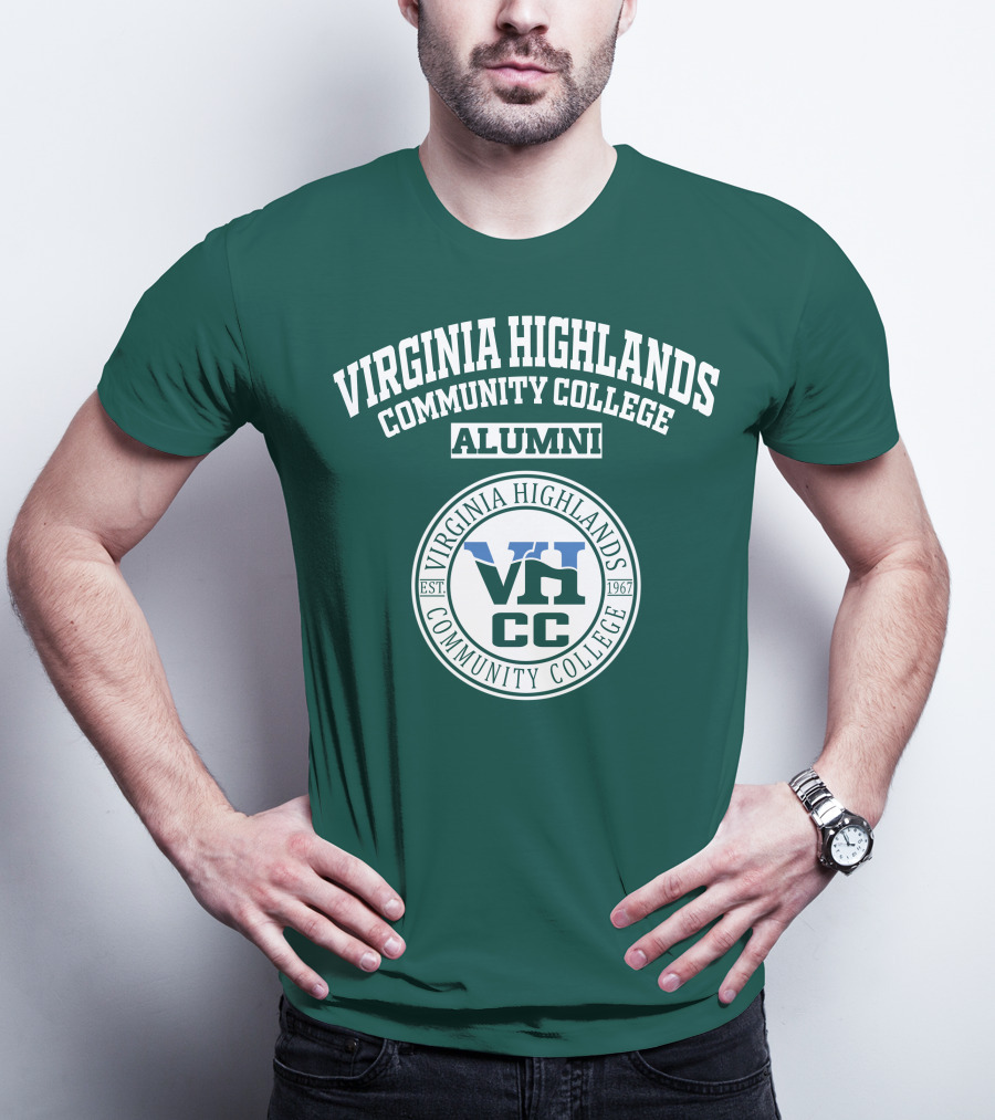 Virginia Highlands Community College Alumni Est 1967 VHCC T-Shirt
