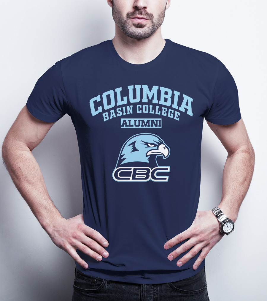 Columbia Basin College Alumni CBC Hawk T-Shirt