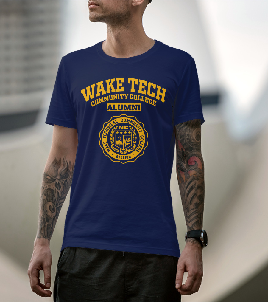 Wake Technical Community College Raleigh Alumni Seal T-Shirt