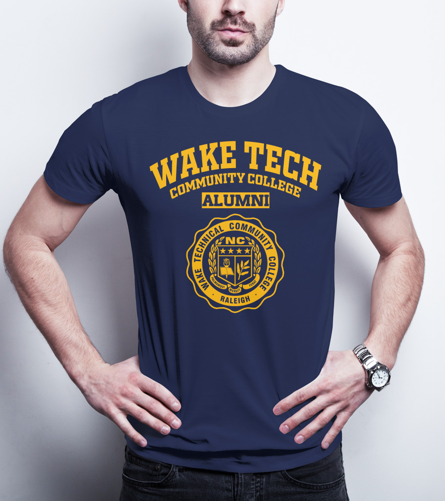 Wake Technical Community College Raleigh Alumni Seal T-Shirt
