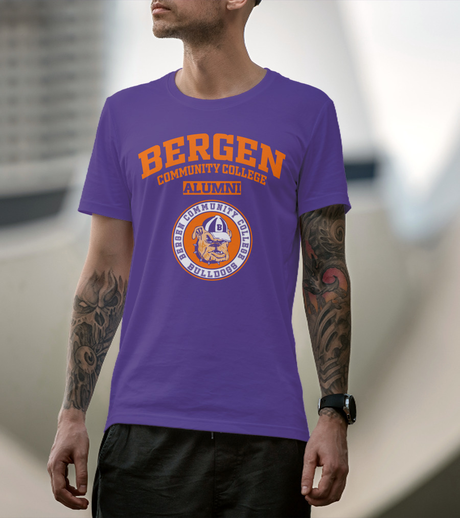 Bergen Community College Alumni Bulldogs T-Shirt