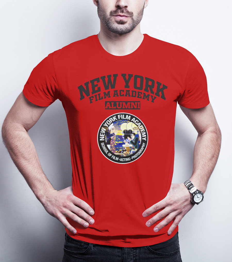 NEW YORK FILM ACADEMY ALUMNI SCHOOL OF FILM ACTING PHOTOGRAPHY T-Shirt