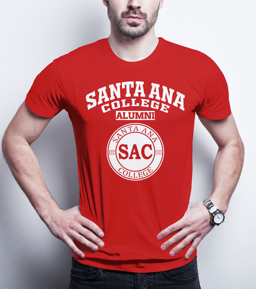 Santa Ana College Alumni SAC Est 1915 T-Shirt