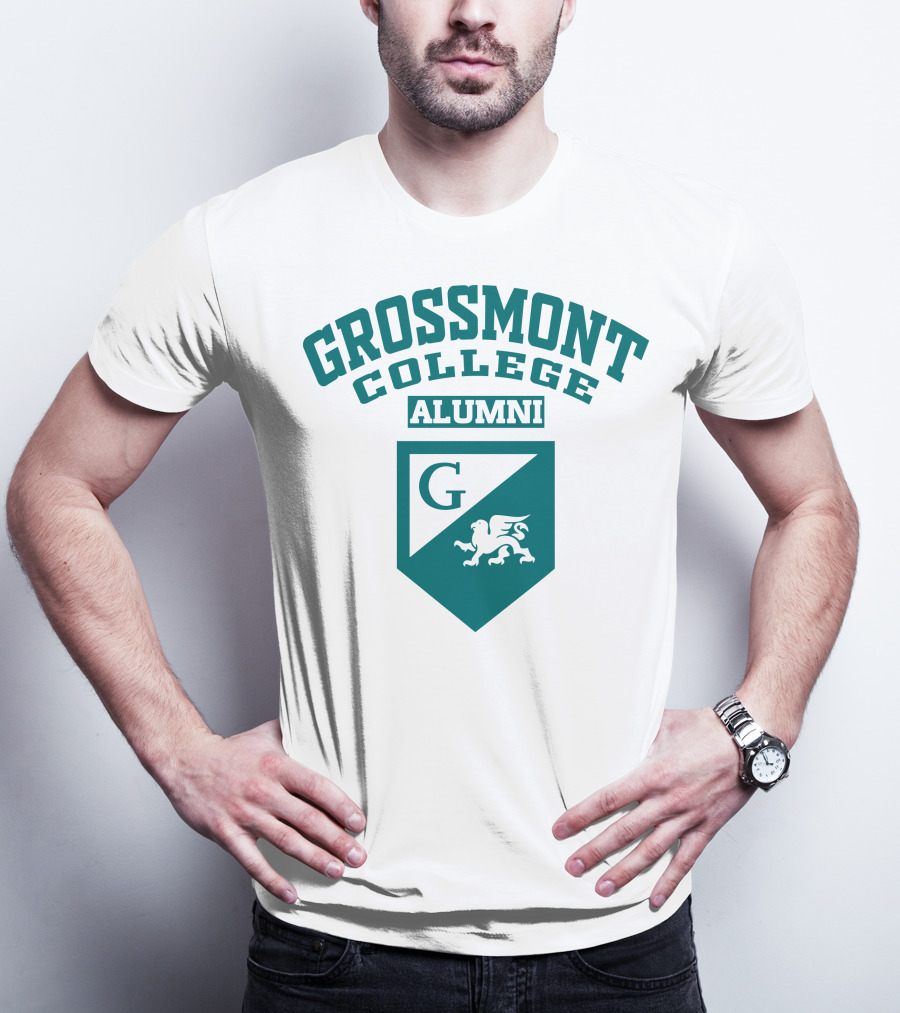 Grossmont College Alumni Griffin Shield Emblem T-Shirt