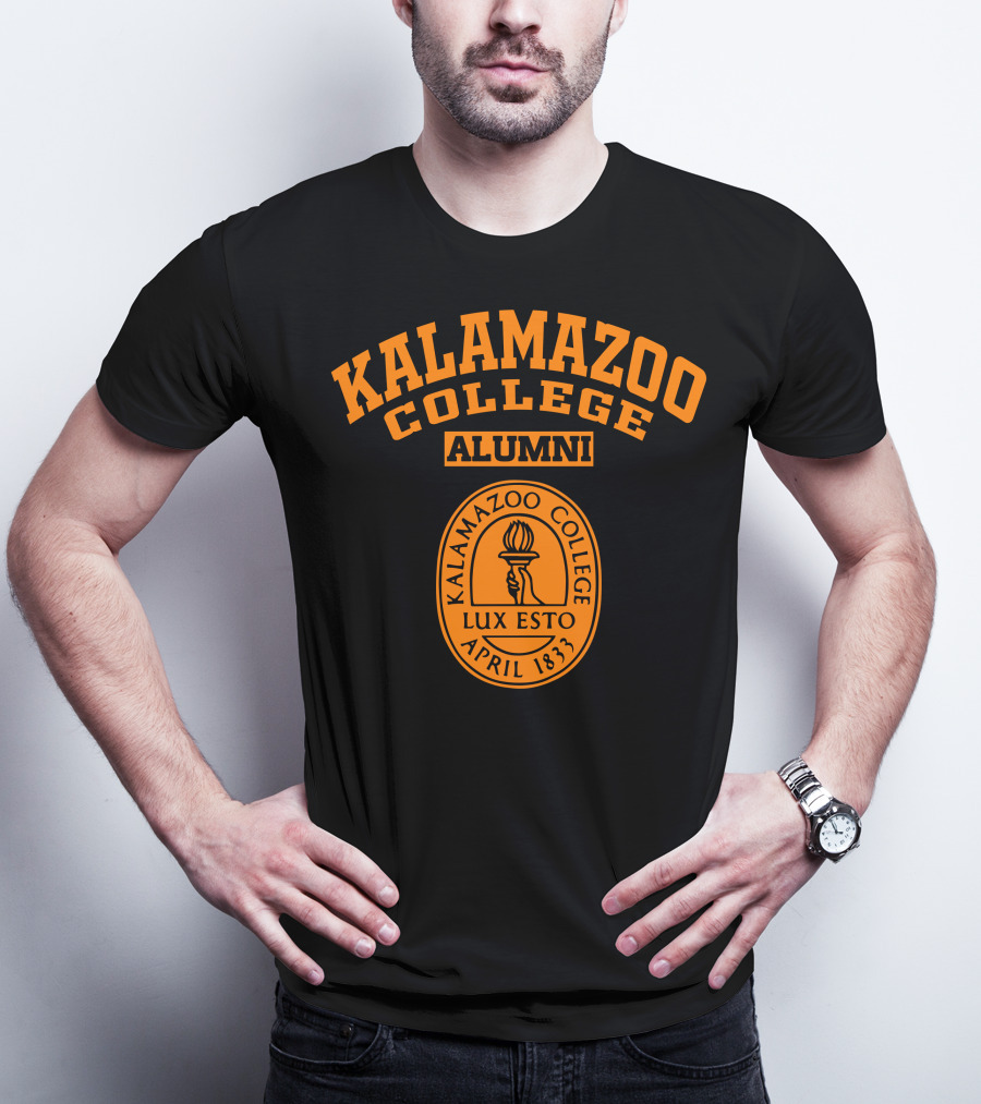 Kalamazoo College Alumni Lux Esto April 1833 T-Shirt