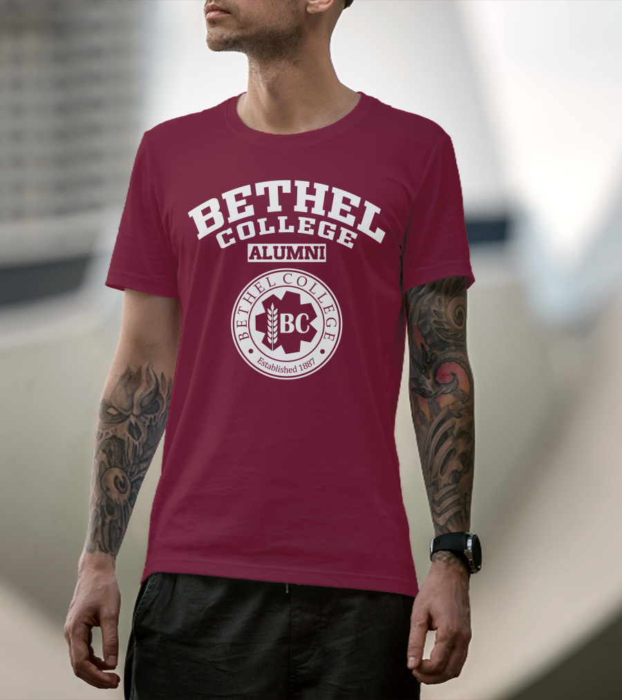 Bethel College Alumni BC Established 1887 T-Shirt