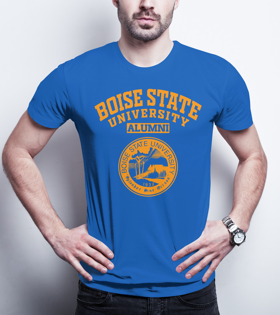 Boise State University Alumni 1932 Splendor Sine Occasu Seal T-Shirt