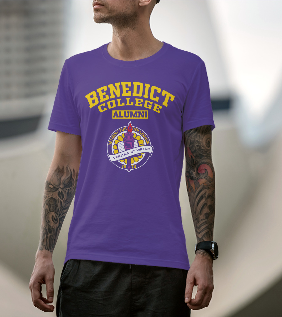 BENEDICT COLLEGE ALUMNI VERITAS ET VIRTUS 1870 T-Shirt