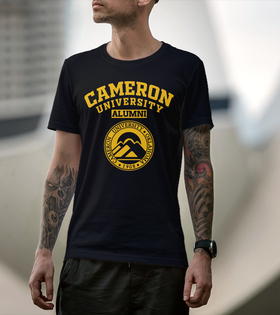 Cameron University Alumni Oklahoma 1908 T-Shirt