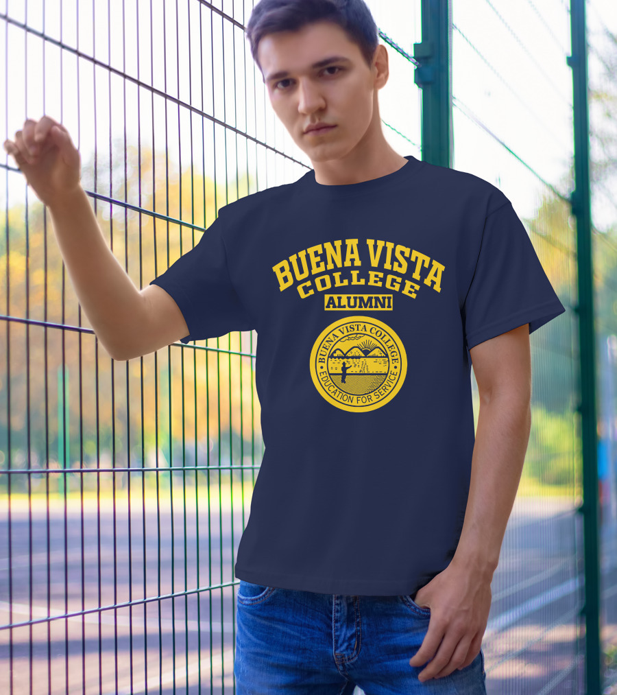 BUENA VISTA COLLEGE ALUMNI EDUCATION FOR SERVICE T-Shirt