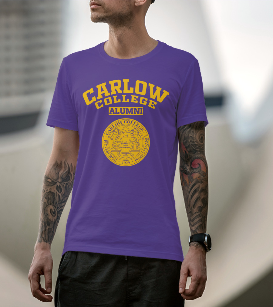 Carlow College Alumni Pittsburgh Pennsylvania 1929 Seal T-Shirt