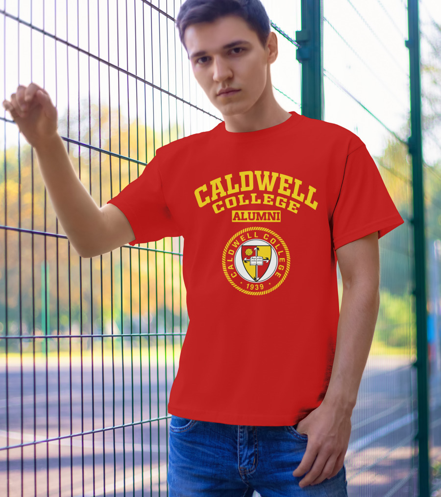 Caldwell College Alumni 1939 Shield Emblem T-Shirt