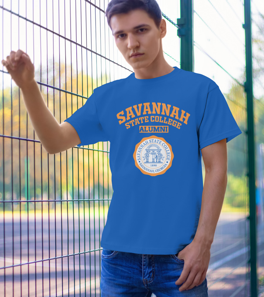Savannah State College Alumni Seal 1890 Savannah Georgia T-Shirt