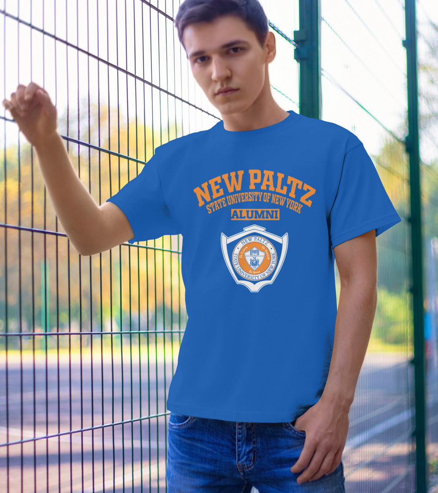 NEW PALTZ STATE UNIVERSITY OF NEW YORK ALUMNI SEAL TO LEARN TO SEARCH TO SERVE T-Shirt