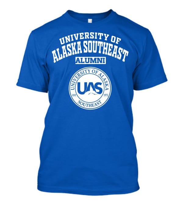 UNIVERSITY OF ALASKA SOUTHEAST ALUMNI UAS EST. 1972 T-Shirt