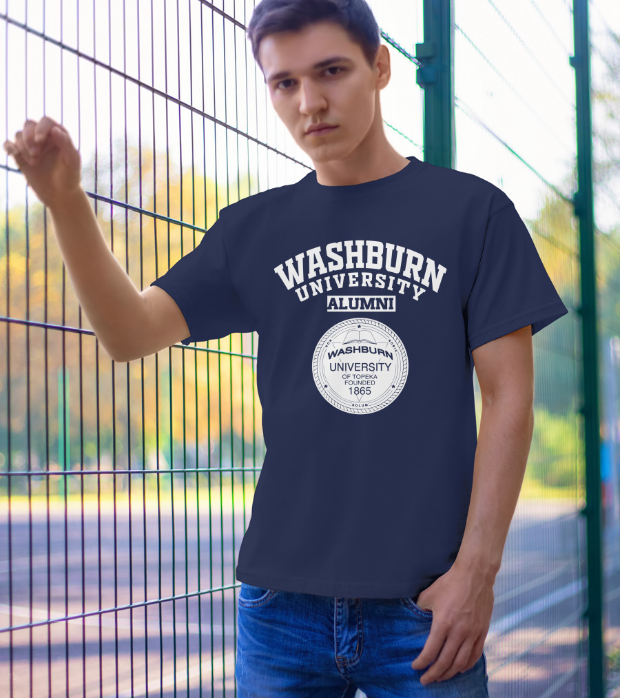 WASHBURN UNIVERSITY ALUMNI UNIVERSITY OF TOPEKA FOUNDED 1865 T-Shirt