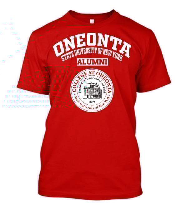 ONEONTA STATE UNIVERSITY OF NEW YORK ALUMNI COLLEGE AT ONEONTA 1889 T-Shirt