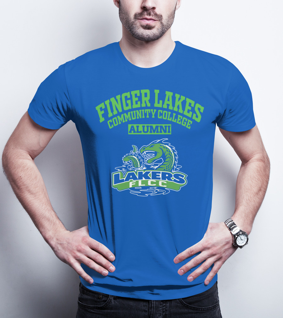 Finger Lakes Community College Alumni Lakers FLCC T-Shirt