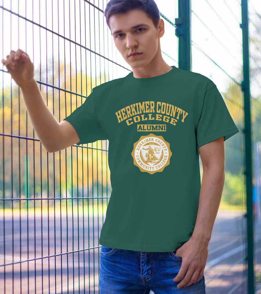 Herkimer County Community College Alumni Emblem 1966 T-Shirt