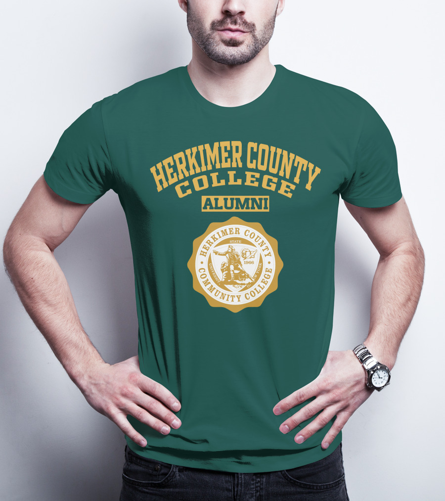 Herkimer County Community College Alumni Emblem 1966 T-Shirt