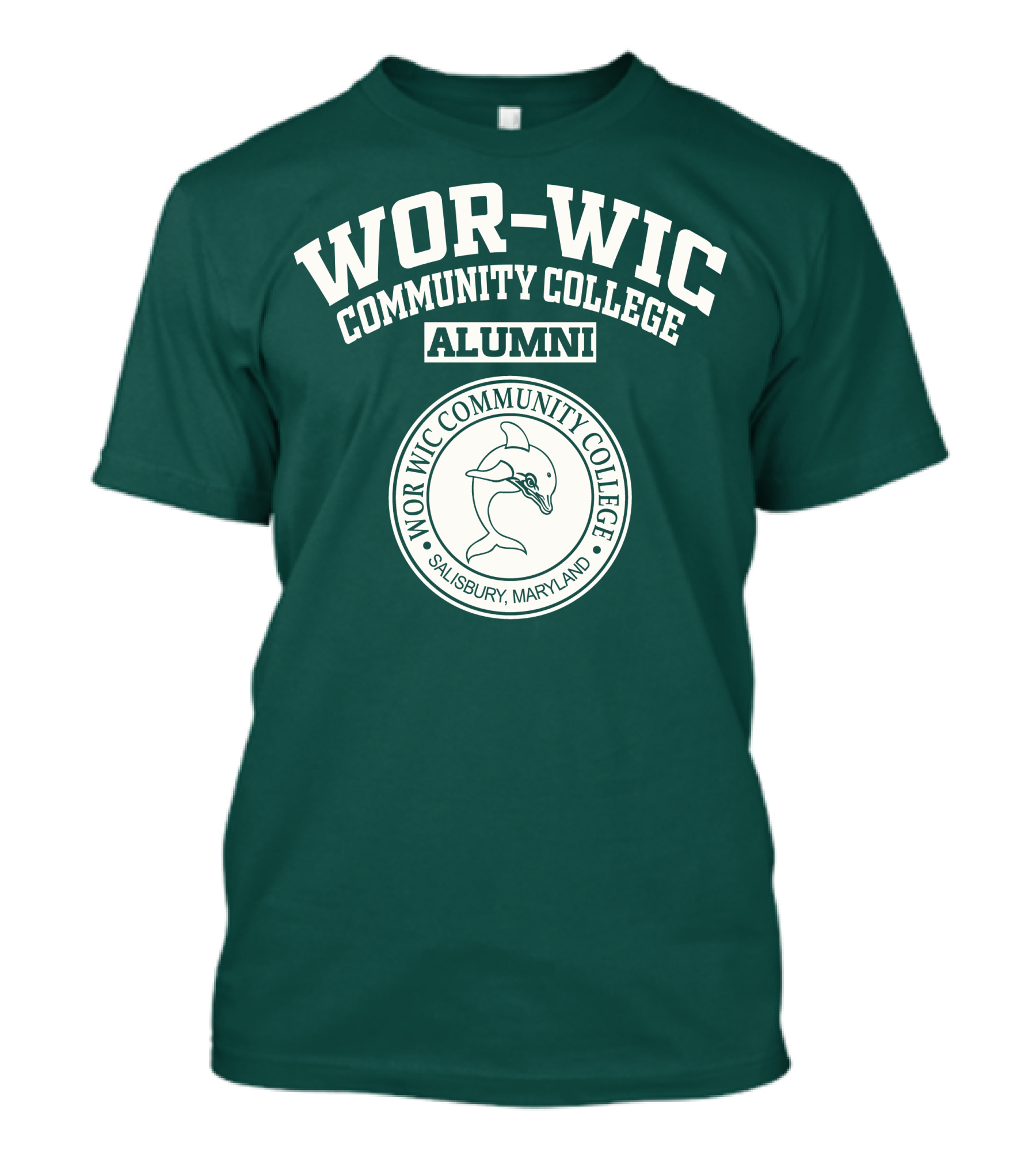 Wor-Wic Community College Alumni Salisbury Maryland T-Shirt