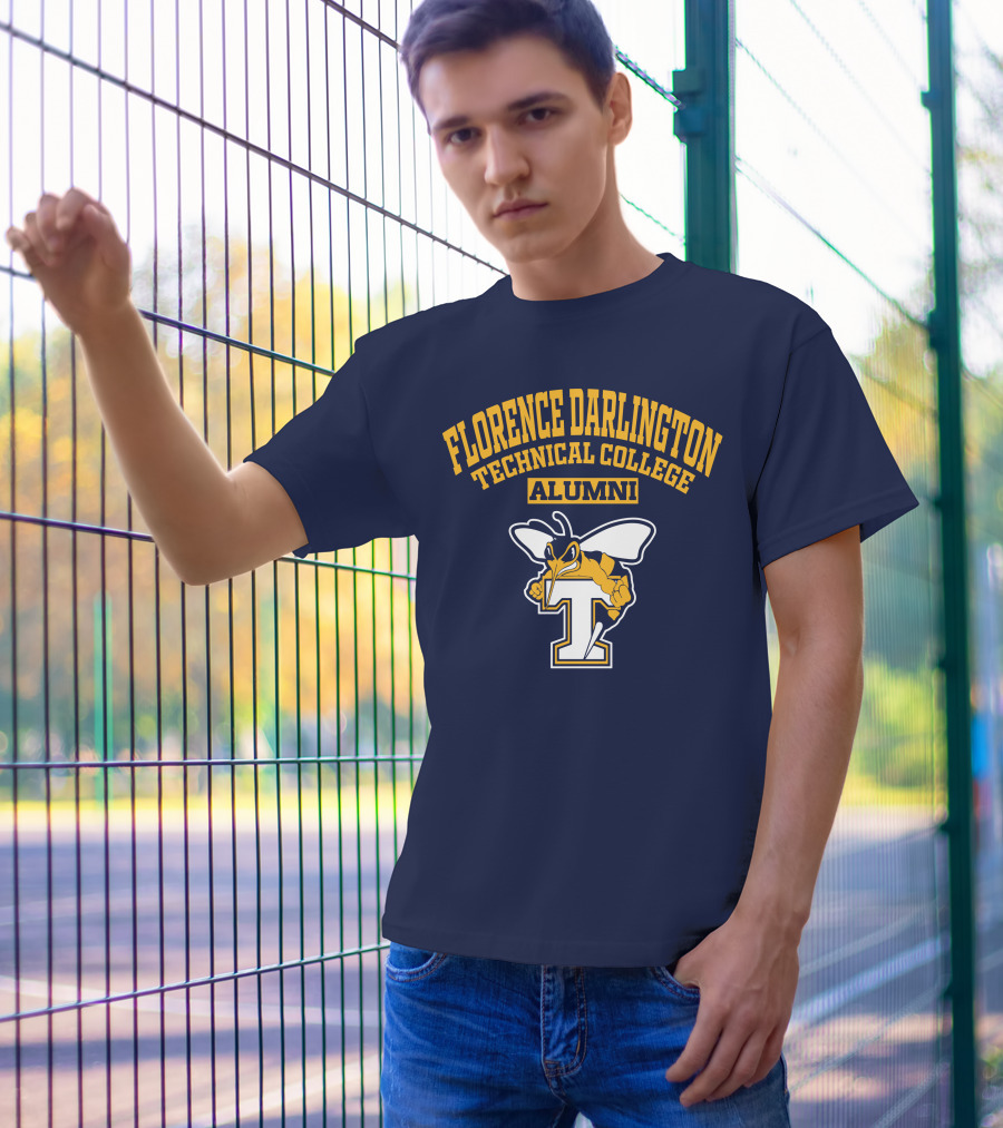 Florence Darlington Technical College Alumni Yellow Jacket T-Shirt