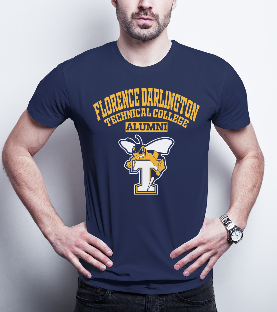 Florence Darlington Technical College Alumni Yellow Jacket T-Shirt